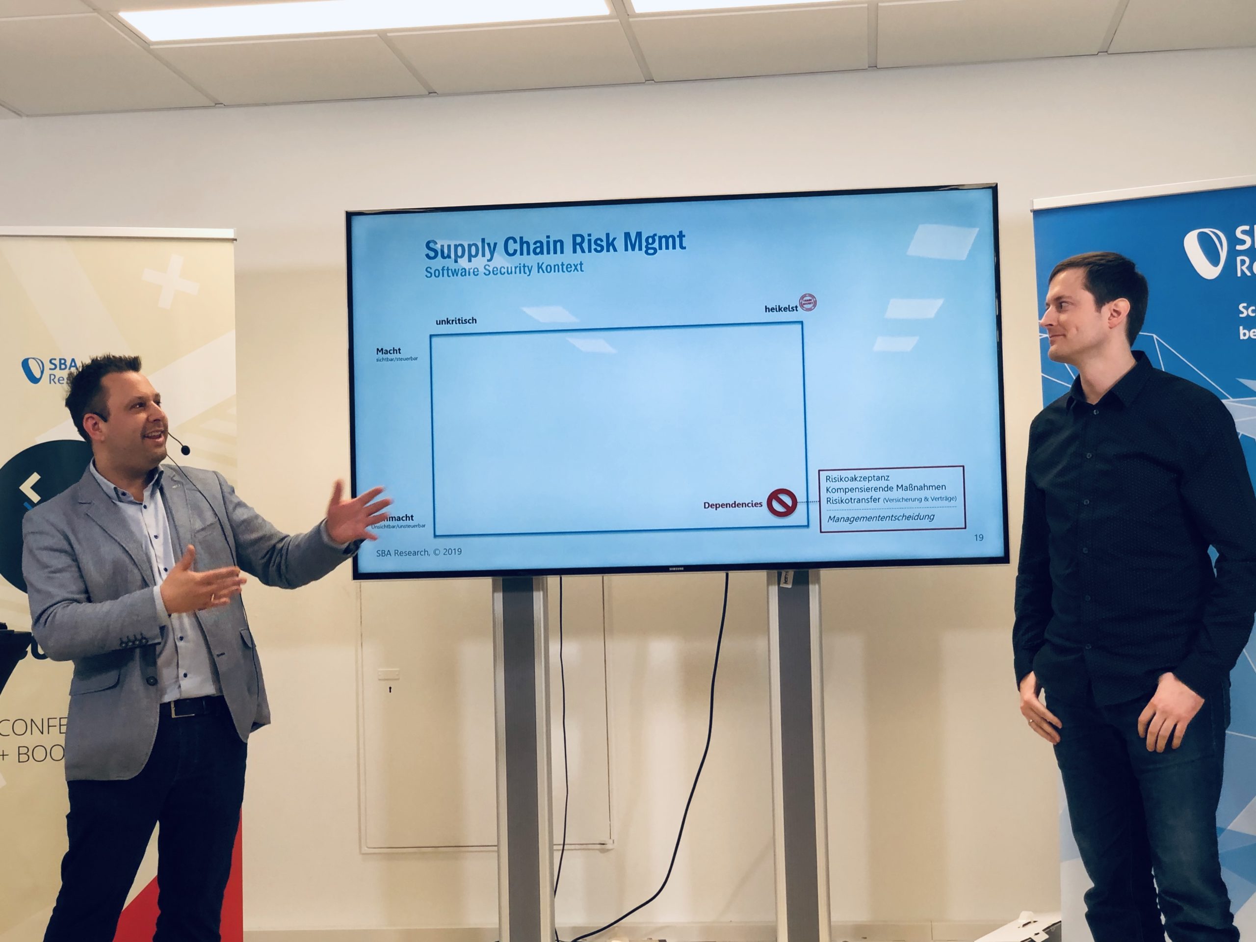 SBA Security Meetup: Supply Chain & Cyber Security – SBA Research