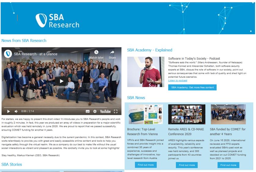SBA Research Quarterly – SBA Research
